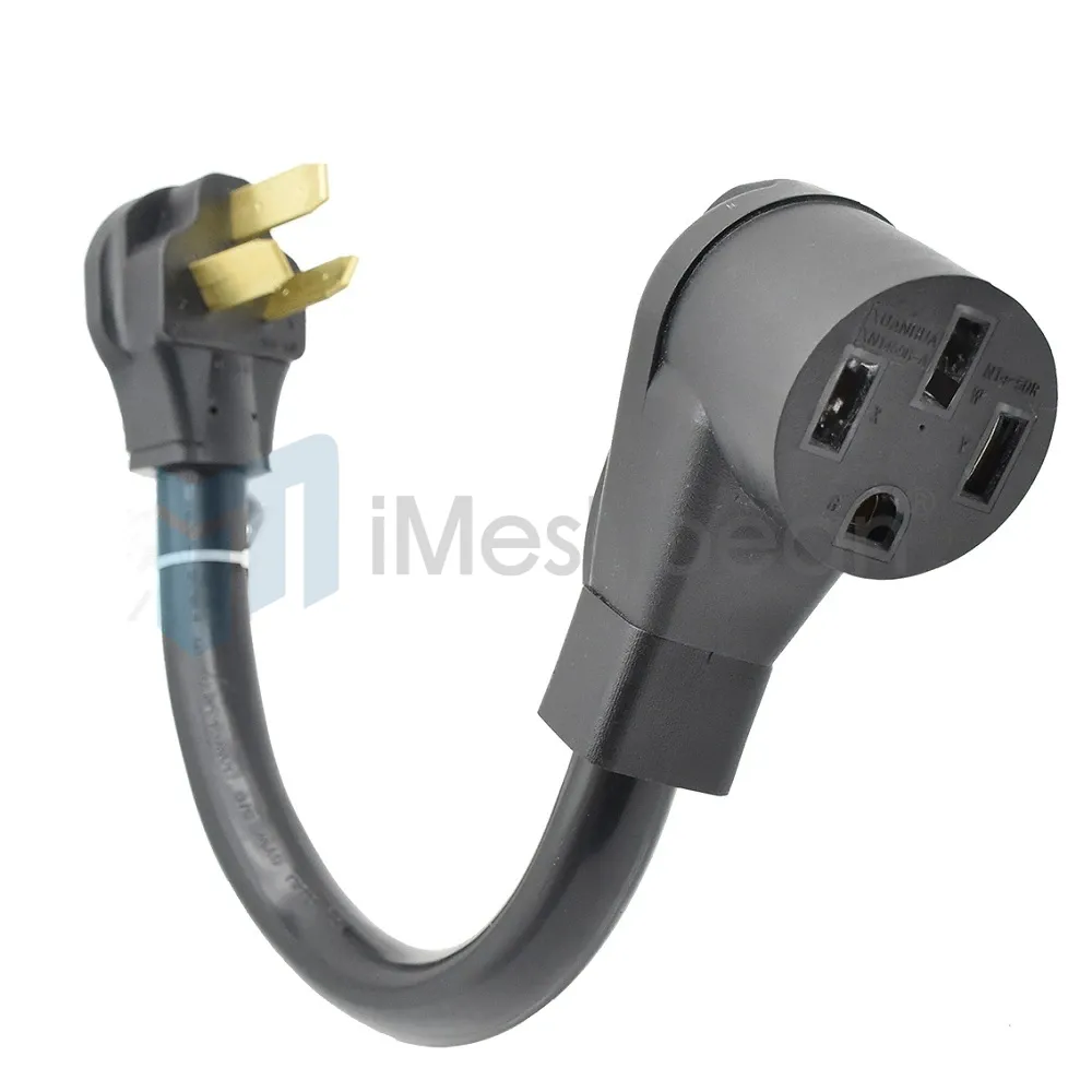Female 14-50R 4 Prong Receptacle to Old Male 10-50P 3-Pin Plug Stove ...