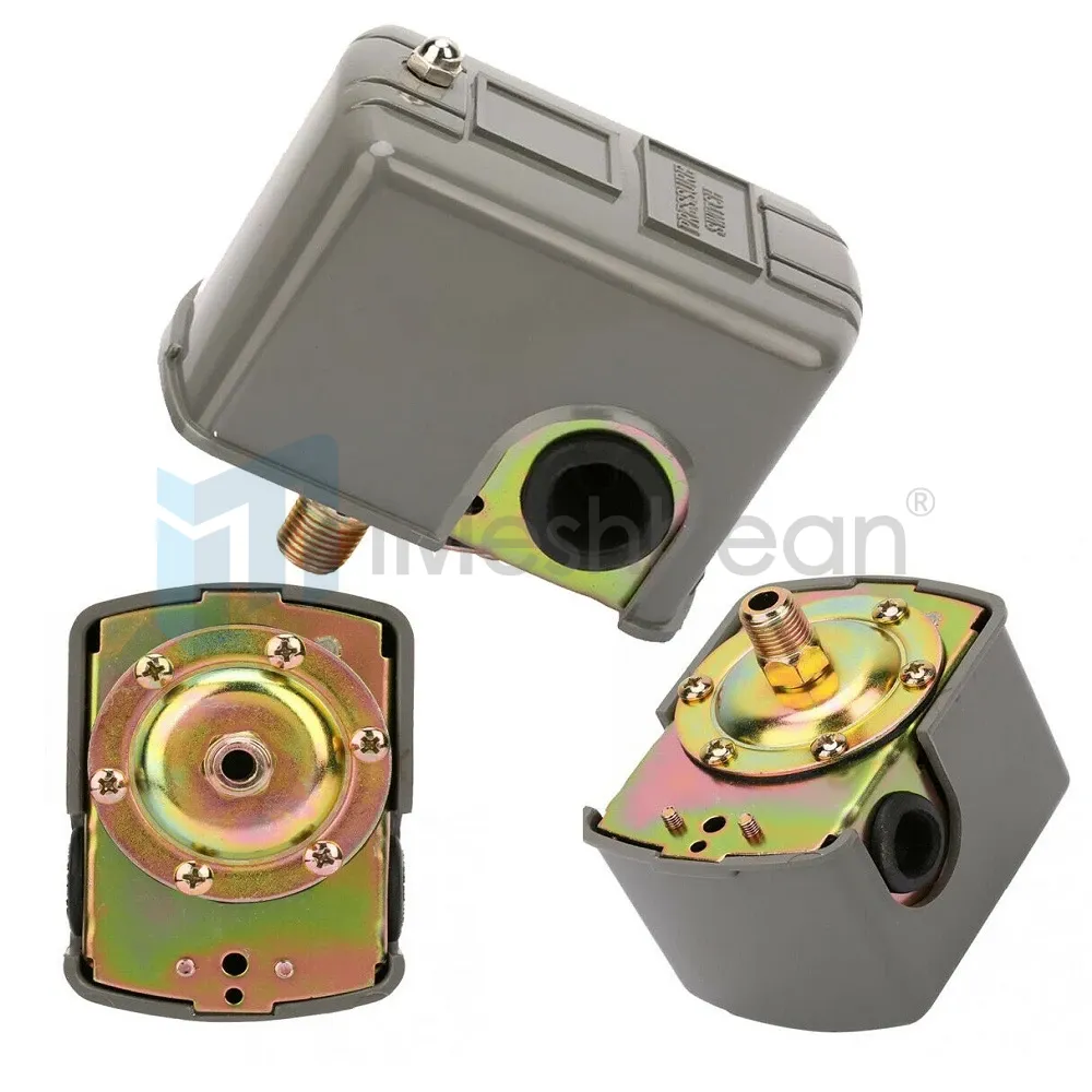 40-60PSI Well/Water Pump Pressure Control Switch Adjustable Double ...