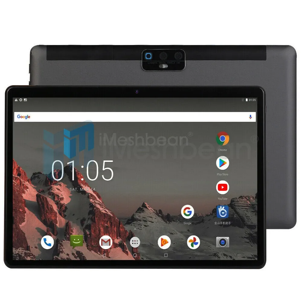 10 Inch 4G Phone Call Android 10 Tablets Ten Core 1920x1200 IPS 8GB RAM ...