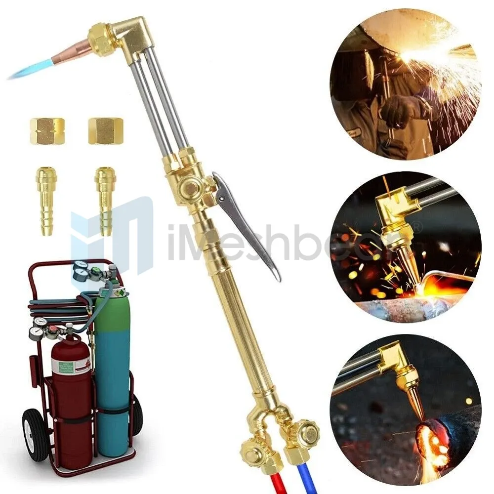 Oxygen Acetylene Welding Cutting Torch Set Fit Victor Style CA1350 ...